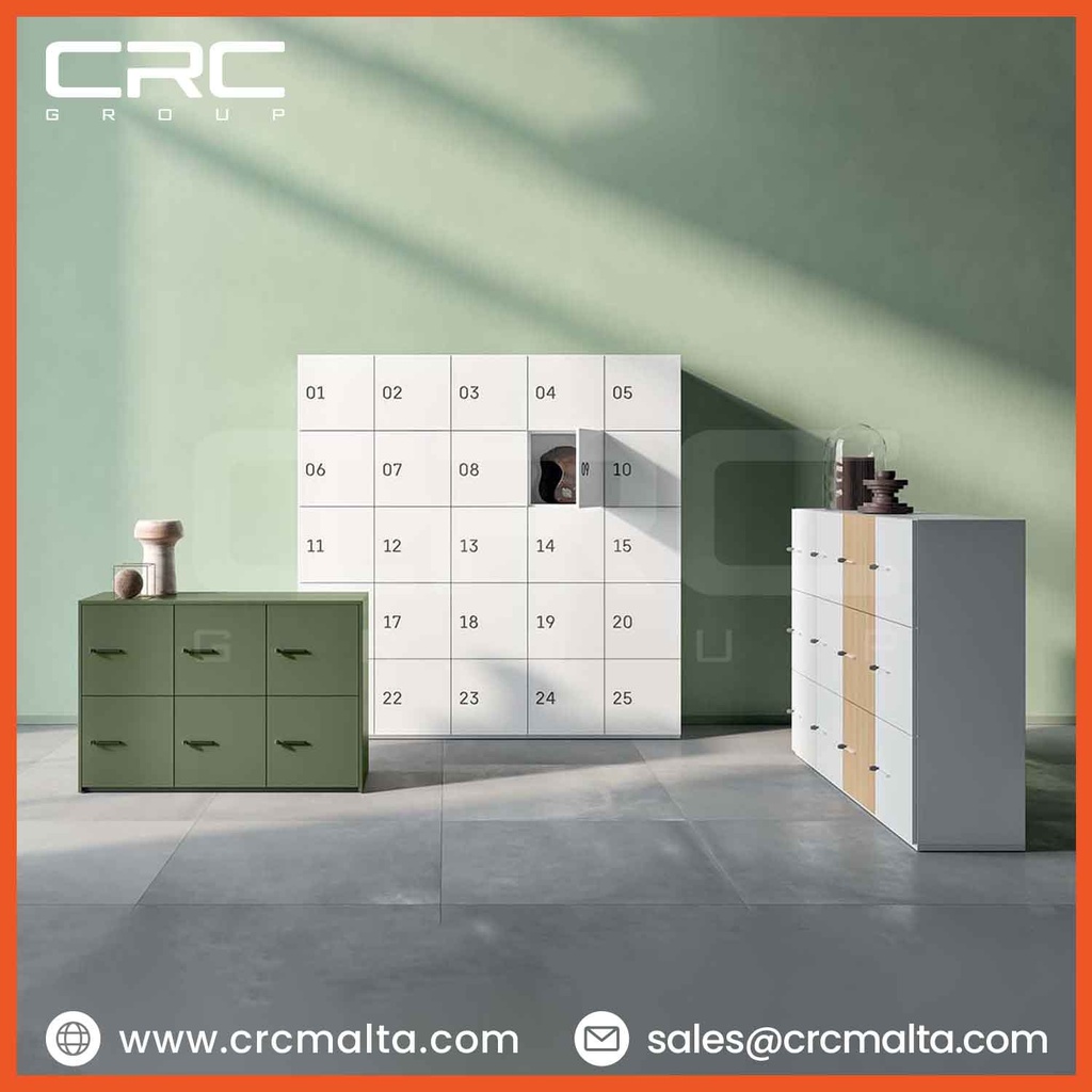 CRC Office Cabinet Quad Lockers | CRC