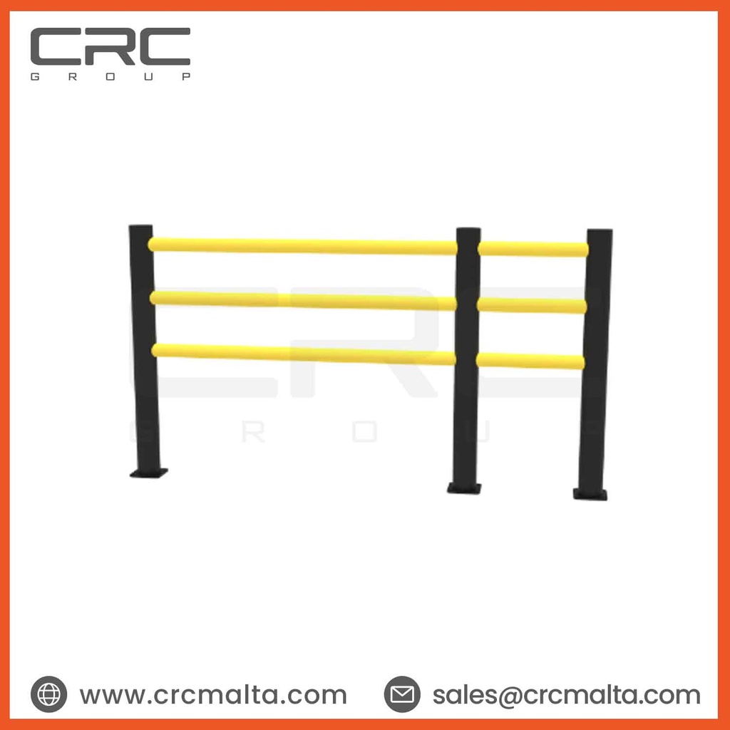 CRC Modular Safety Three Rails Barrier | CRC