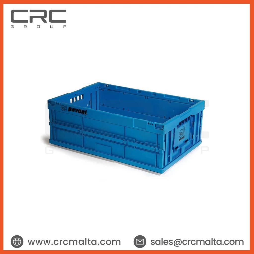 CRC Plastic Storage Crate / Stackable Crate - EA6422PPAR | CRC