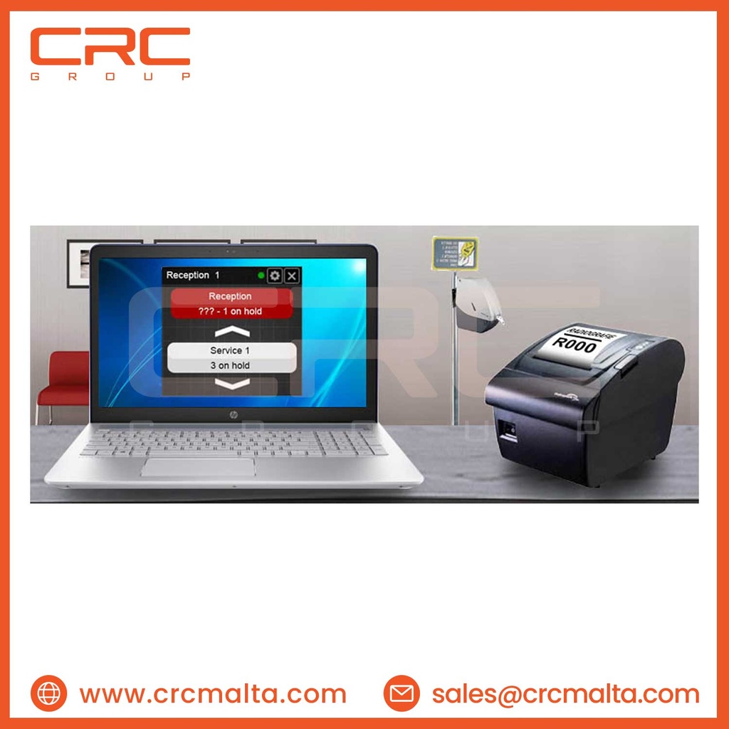 CRC Queue Management Systems Reception | CRC