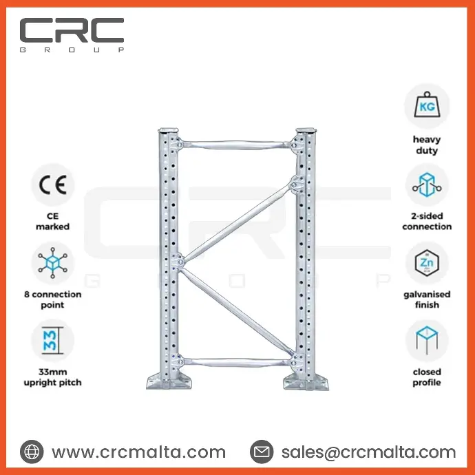 CRC Heavy Duty Pallet Racking System Super 4-5-6 | CRC